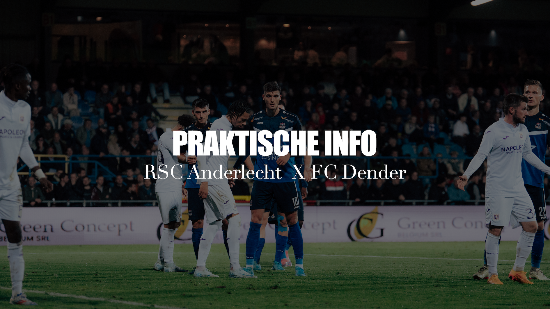 Praktische info FC Dender x Antwerp FC | FCV Dender