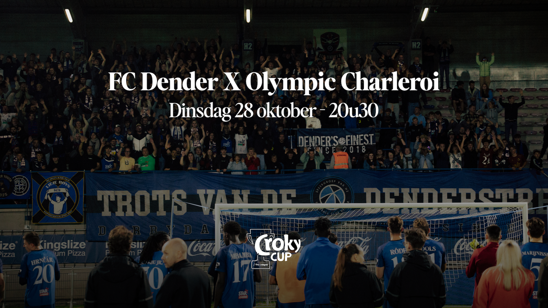 Ticketinfo FC Dender X Olympic Charleroi | FCV Dender